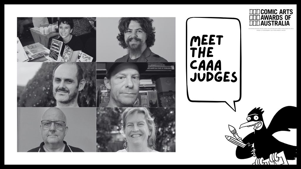 2024 Judging Panel – Comic Arts Awards of Australia